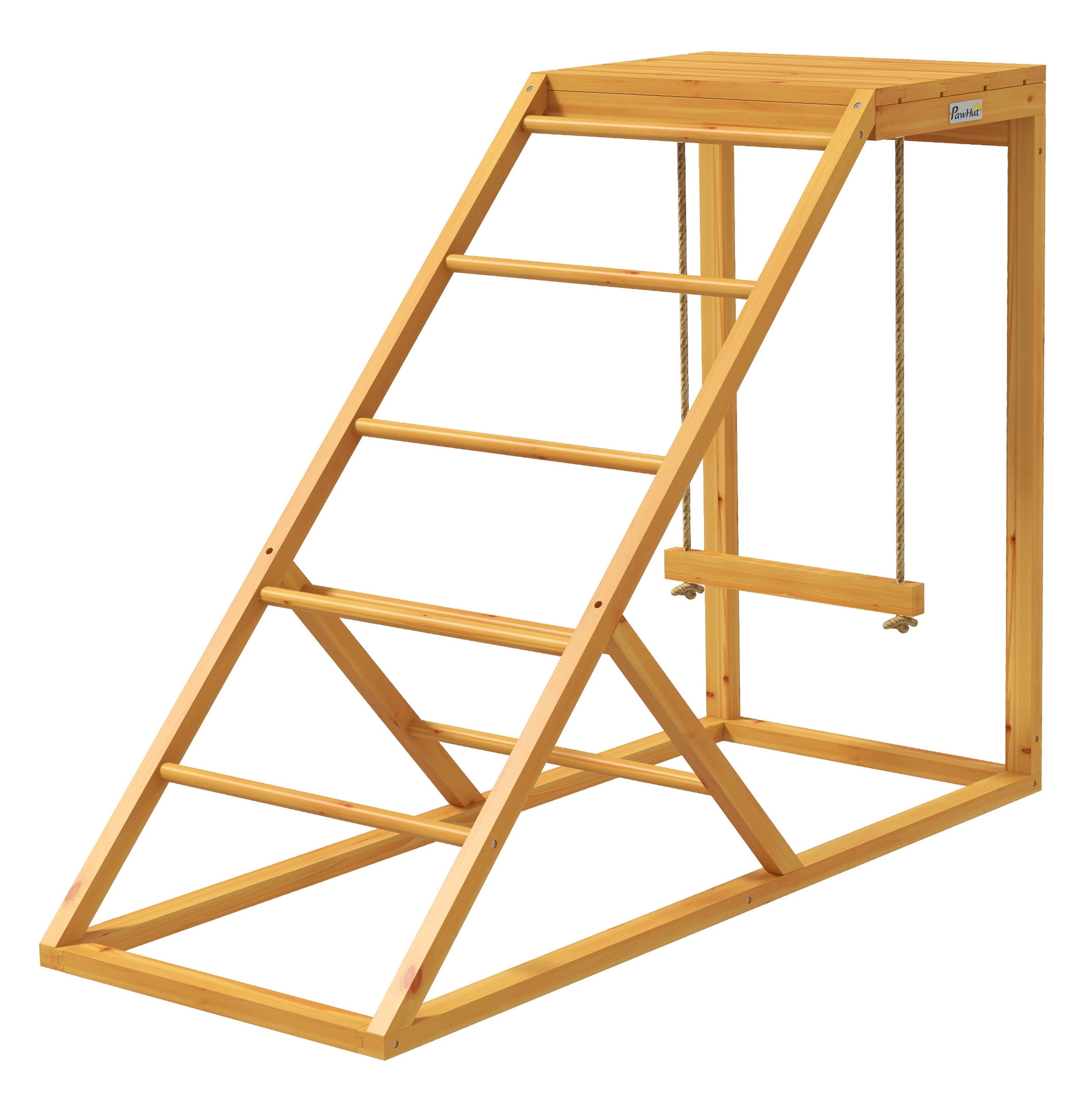 Chicken Coop Toys - Activity Play Set with Perches & Ladder - Wooden ...