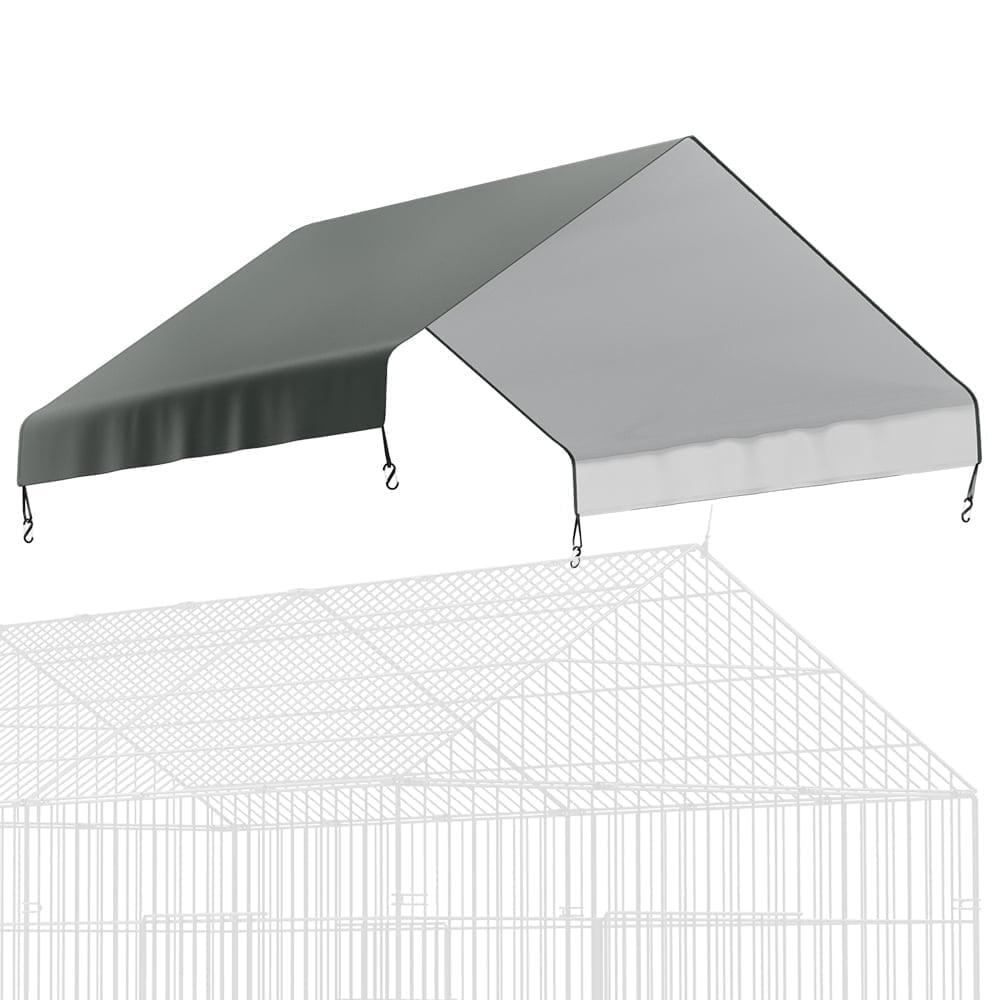 Chicken Coop UV Protection Waterproof Cover for Wire Crates, DOMIPET ...