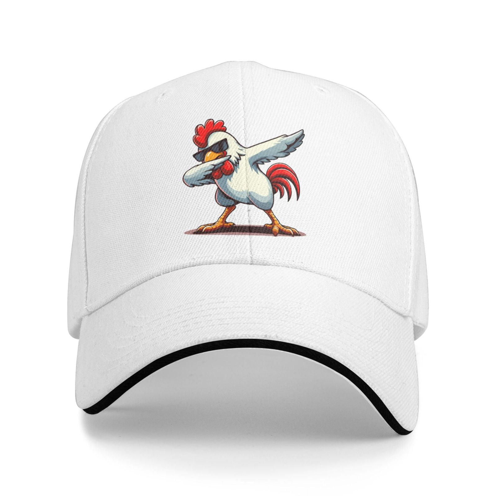 Chicken Dabbing Unisex Adult Baseball Caps Adjustable Casquette Dad Hat ...