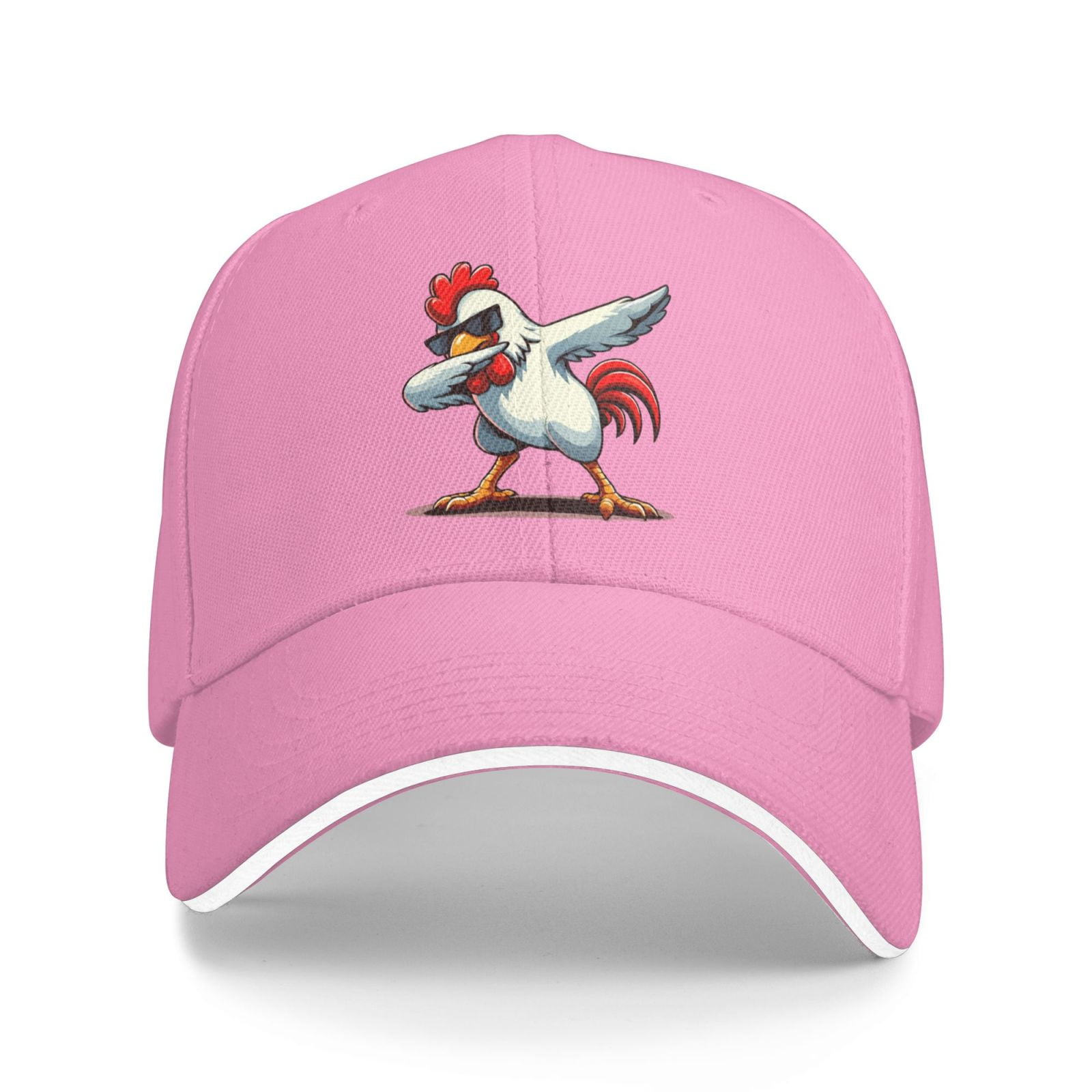 Chicken Dabbing Unisex Adult Baseball Caps Adjustable Casquette Dad Hat ...