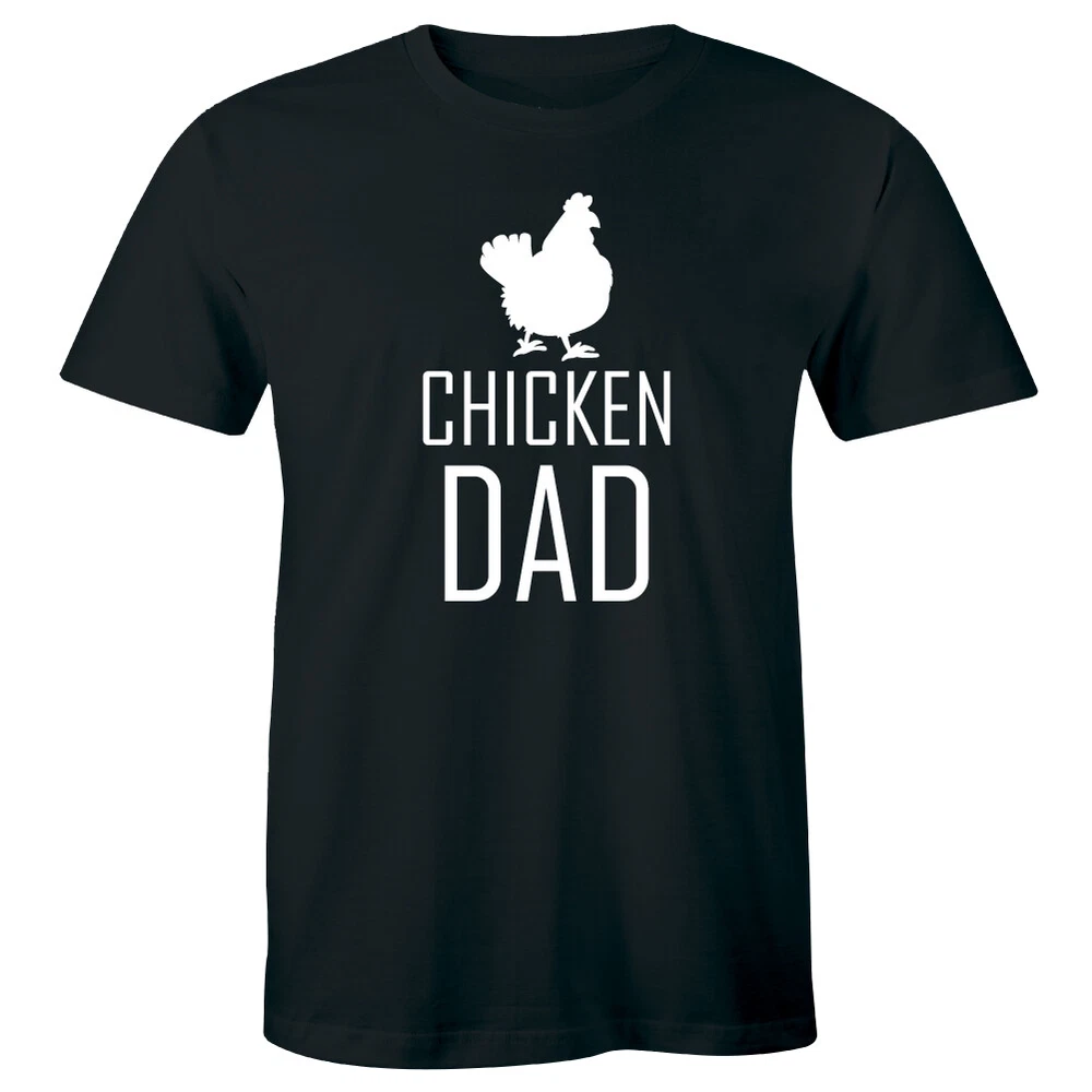 Chicken Dad Funny Rooster Silhouette Farm Poultry Livestock Owner ...