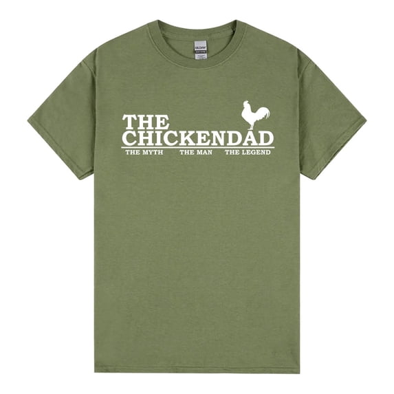 Chicken Dad T-Shirt, The Myth, The Man, The Legend - Walmart.com