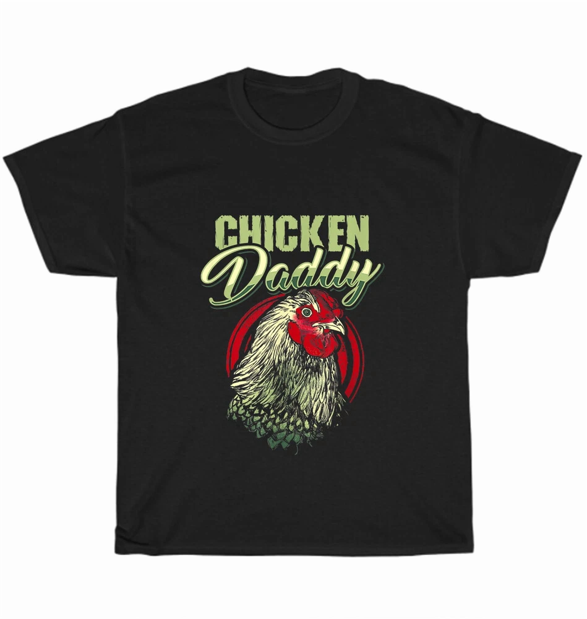 Chicken Daddy Chicken Dad Farmer Poultry Farm Farming Funny Unisex T ...