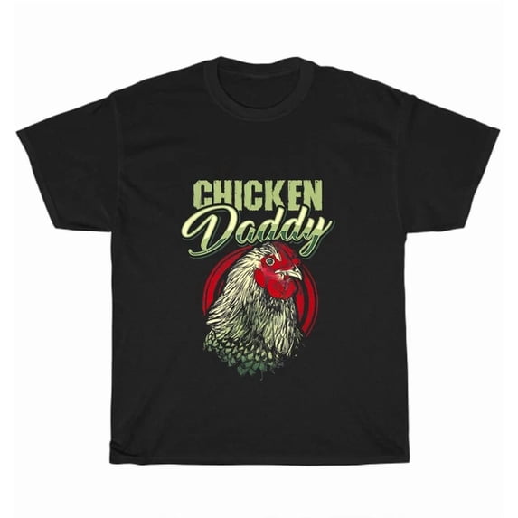 Chicken Daddy Chicken Dad Farmer Poultry Farm Farming T-Shirt Unisex ...