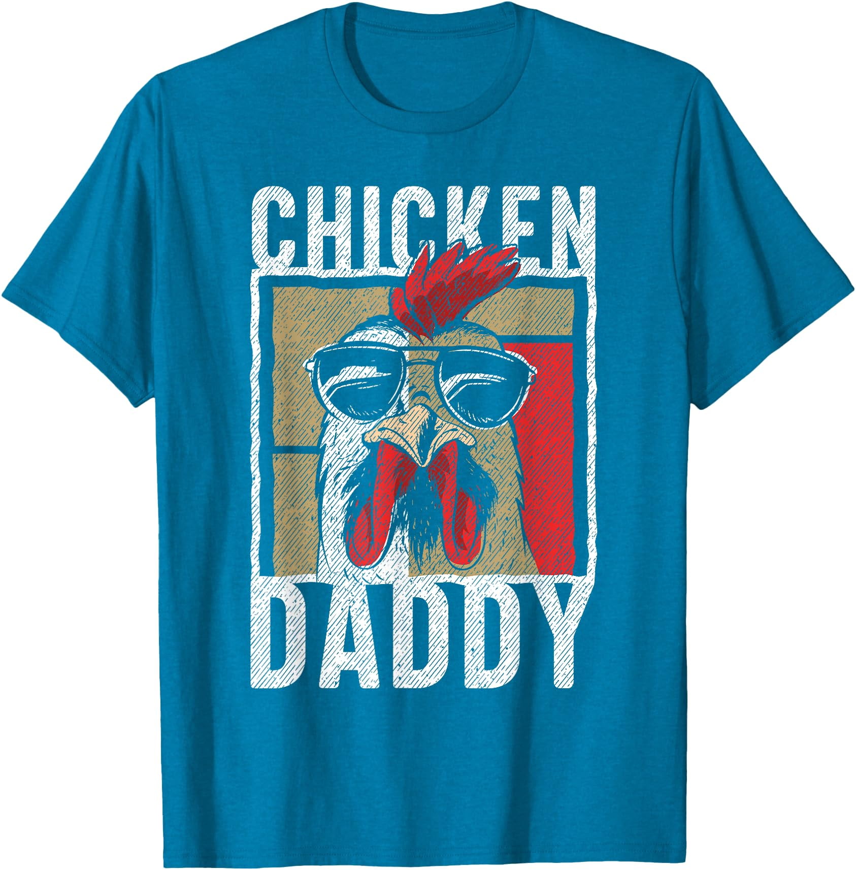 Chicken Daddy a fun design for every rooster in the basket Softstyle ...