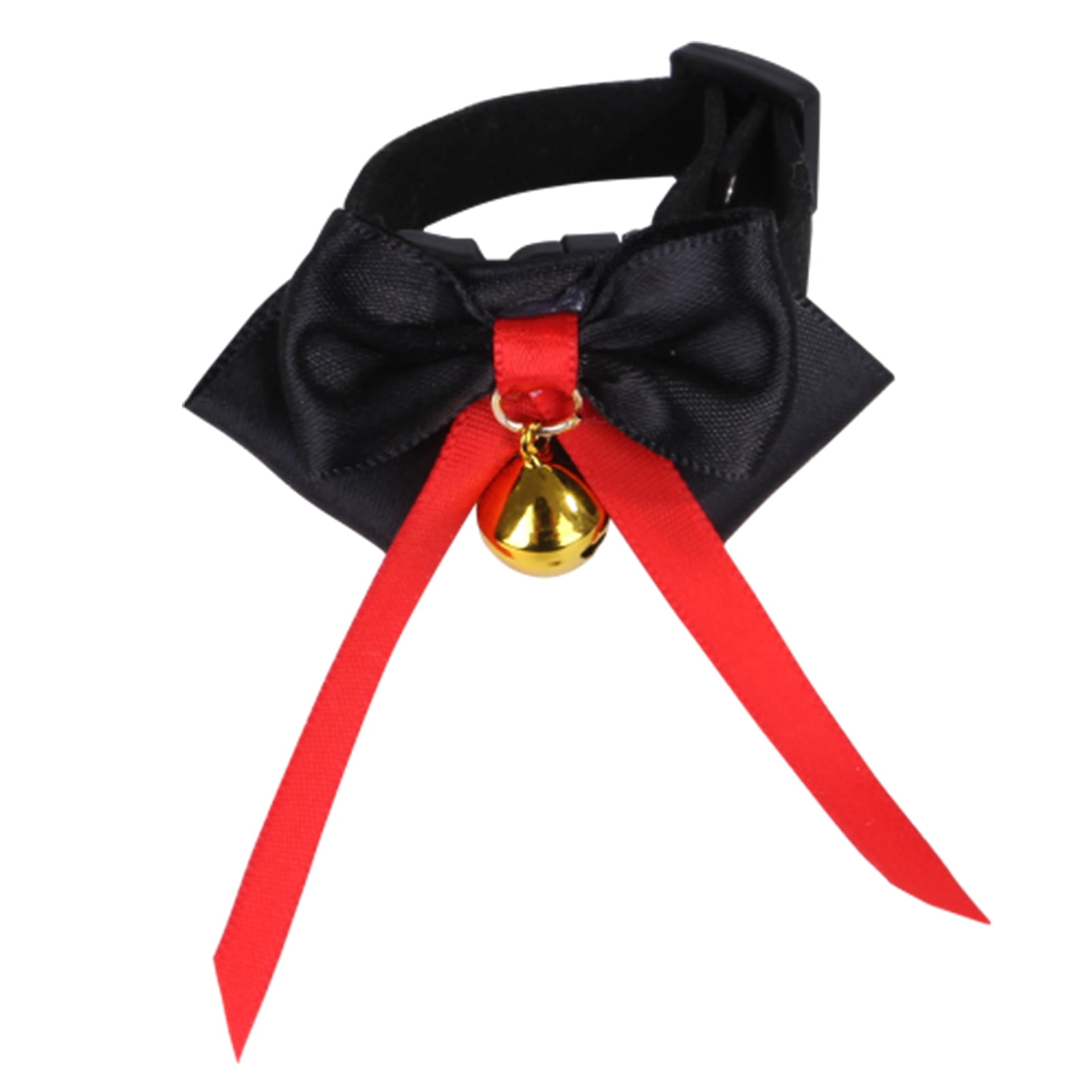 Chicken Duck Collar, Soft Cloth Metal Bell Adjustable Pet Bowtie Neck ...
