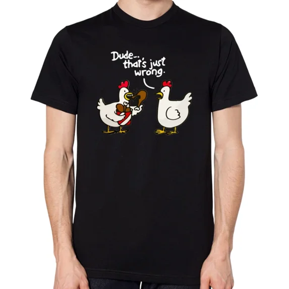 Chicken Eating Chicken Graphic TShirt Funny Farm Bird Humor Gift,for ...