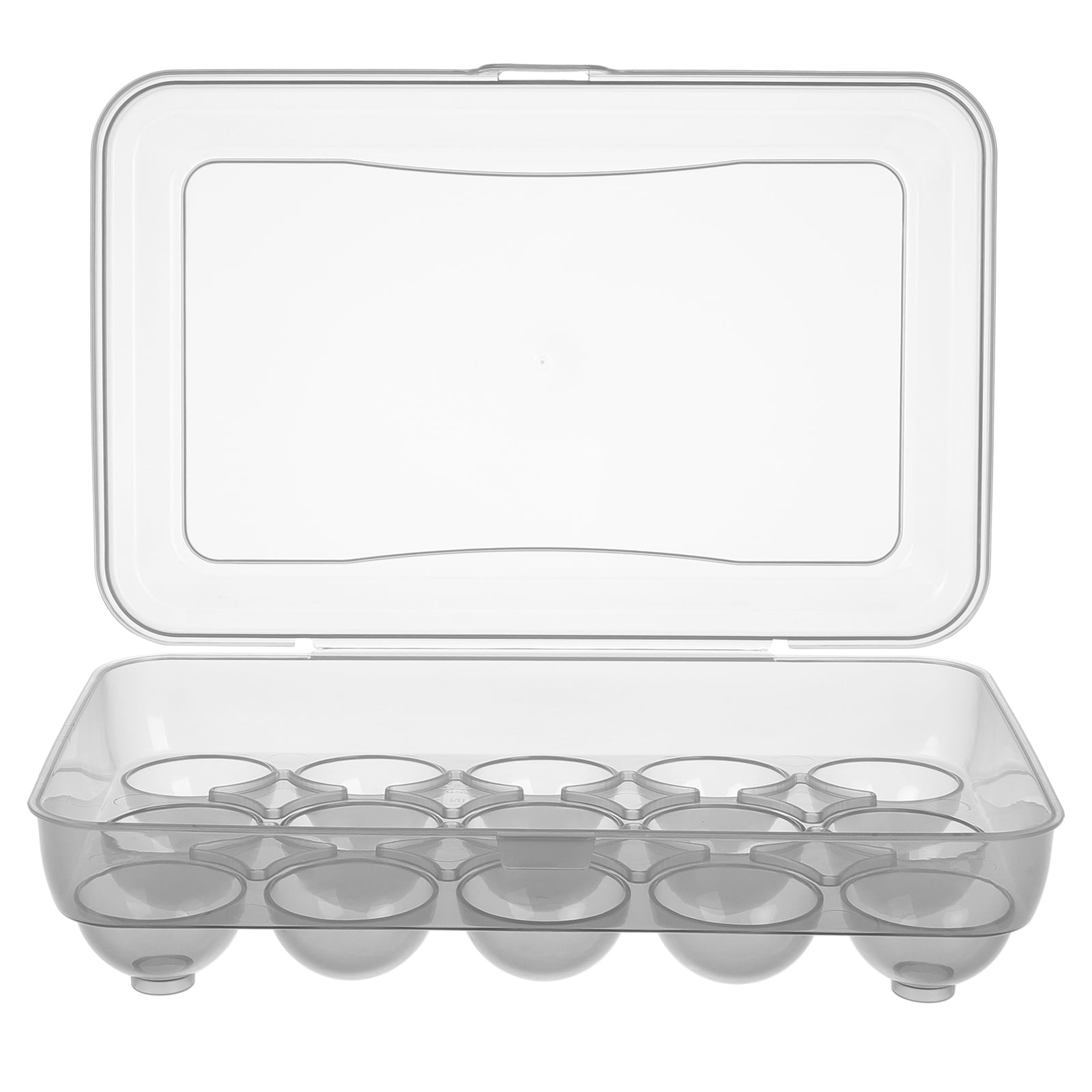 Chicken Egg Holder Egg Tray With Flip Lid Egg Tray For Refrigerator ...