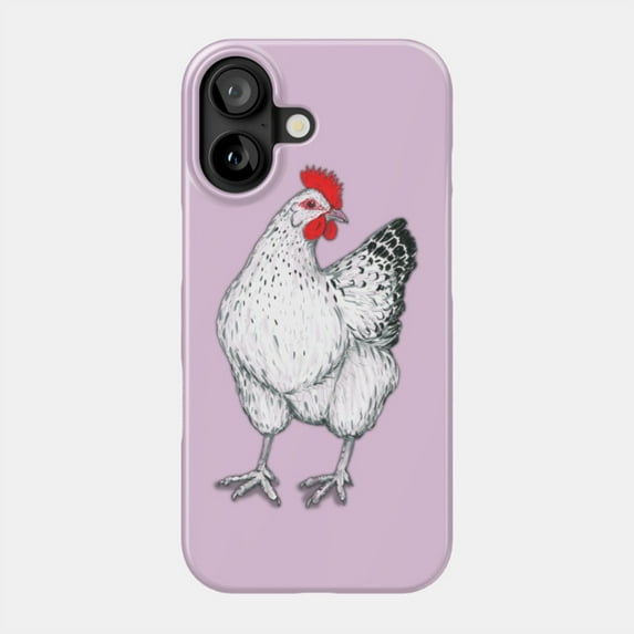 Chicken Farm Animal Graphic Phone Case for Apple iPhone 11-17 Series ...