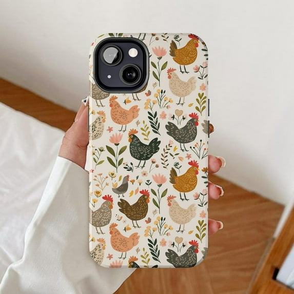 Chicken Farm Animal Hen Rooster Country Life Phone Case iPhone 17 to 11 ...