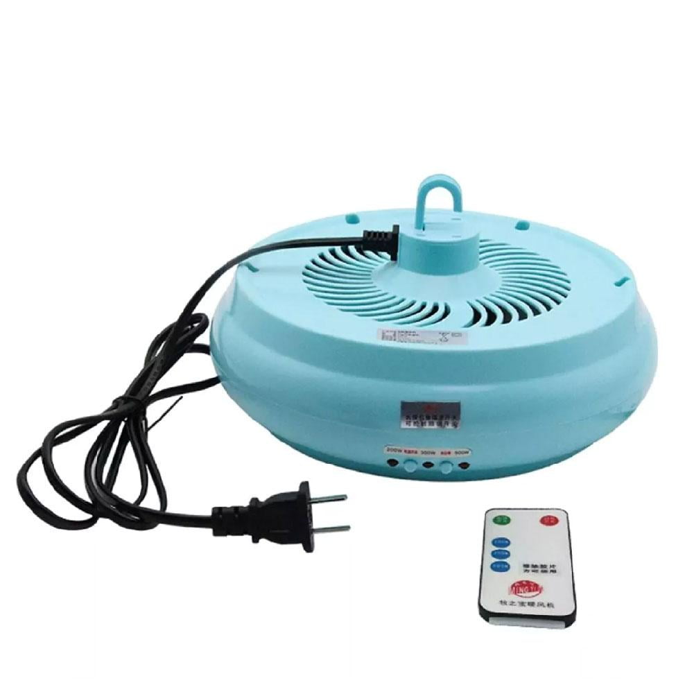 Chicken Farm Heat Lamp Heater Fan Poultry Reptiles Heating Lamp Remote ...
