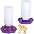 Chicken Feeder and Waterer Set - No Chick Starter Kit With 1L Water ...