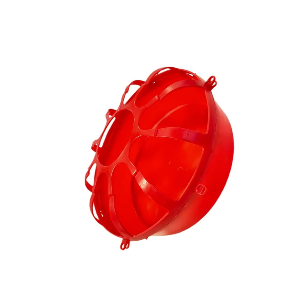 Chicken Feeding Container with Round Shape Spill Prevent Poultry Feeder ...