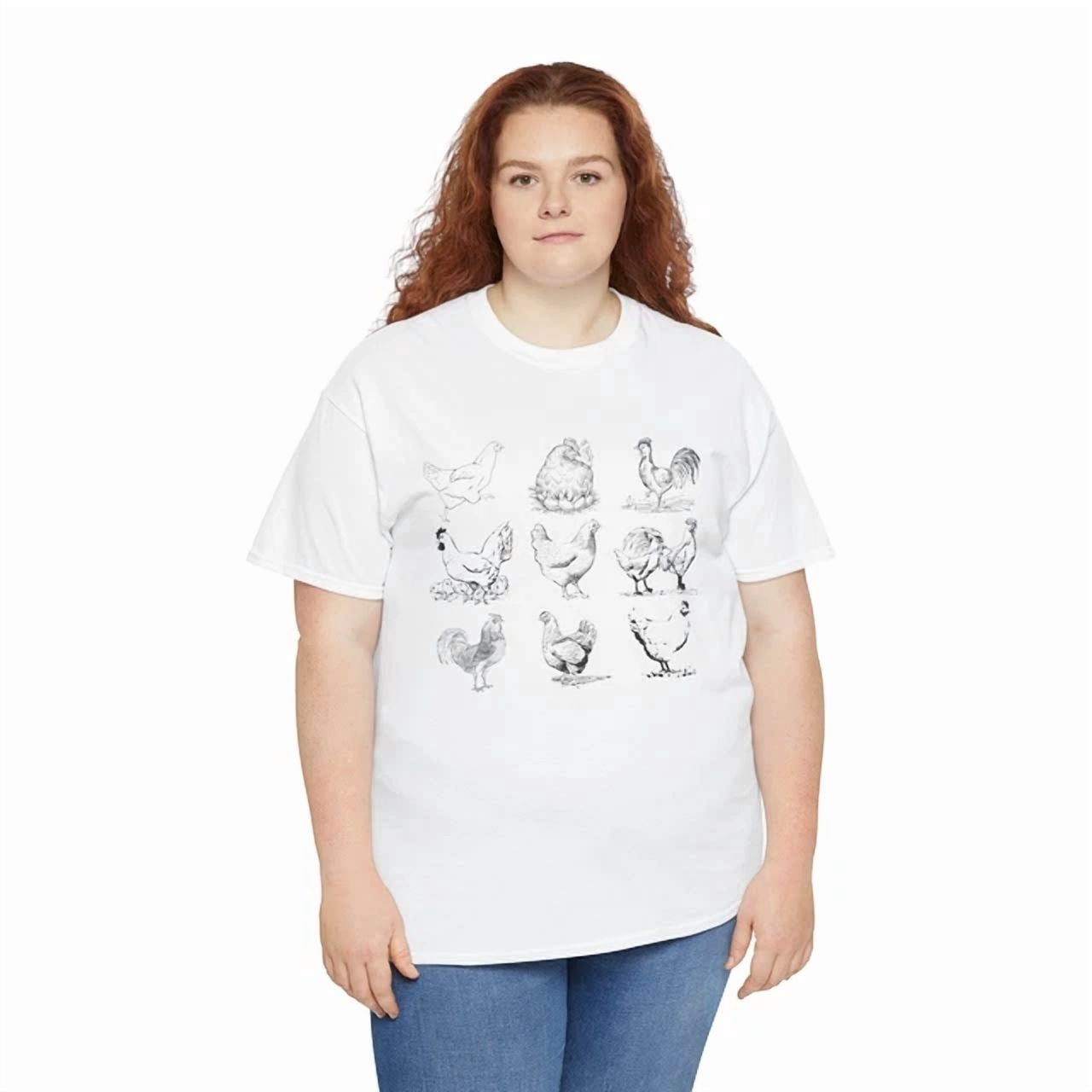 Chicken Funniest T-Shirt S-5XL Hilarious & Clever Tee For People With A ...