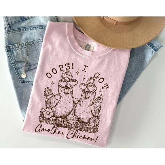 Chicken Funny Farm Animal Meme T-Shirt - Walmart.com