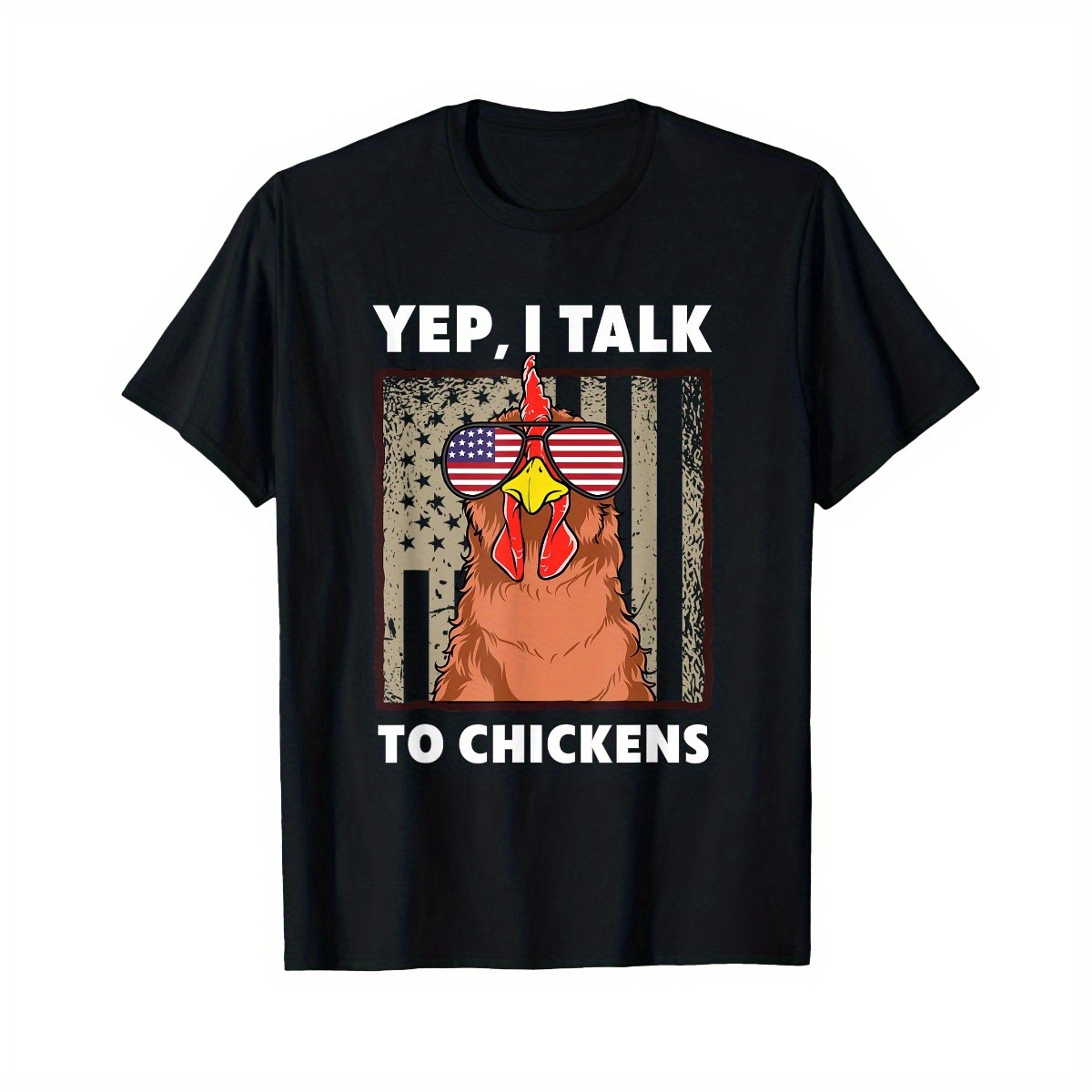 Chicken Funny I Talk to Chickens Farmer Chicken Lover T-Shirt - Walmart.com