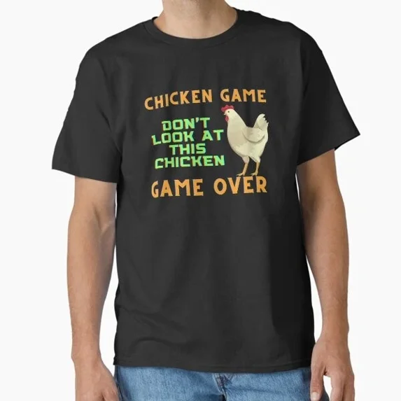 Reprint Rare Chicken Game. Classic T-Shirt T-Shirt Made in US/AUS Size ...