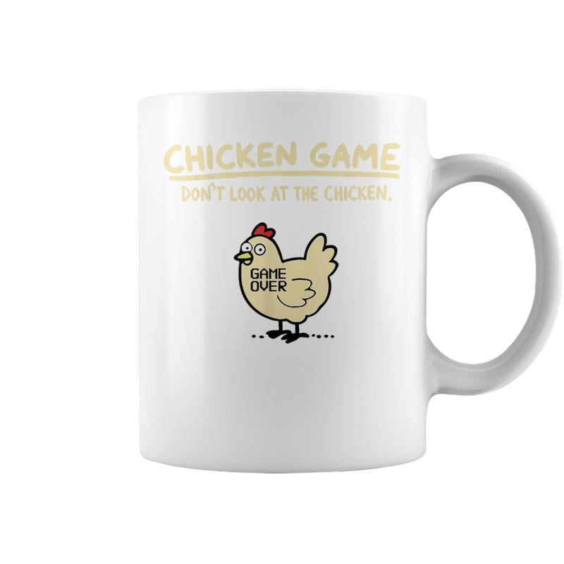 Chicken Game Dont Look At The Chicken Coffee Mugs - Walmart.com