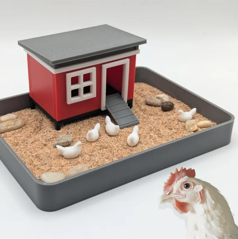 Chicken Garden - Desk Accessory Sand Garden DIY Kit Gifts for Him Her ...