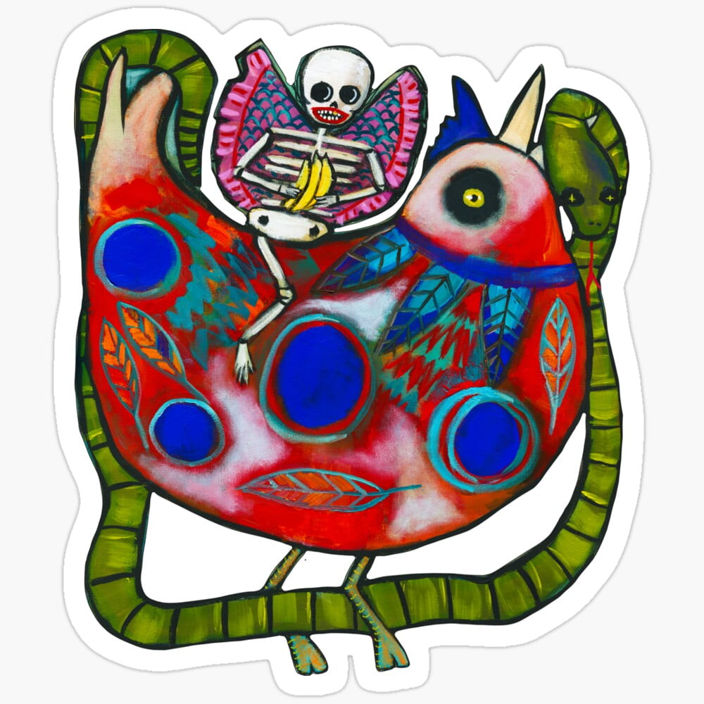 Chicken Got A Sssnek Sticker Phone Decal Water Bottle Stickers Car ...