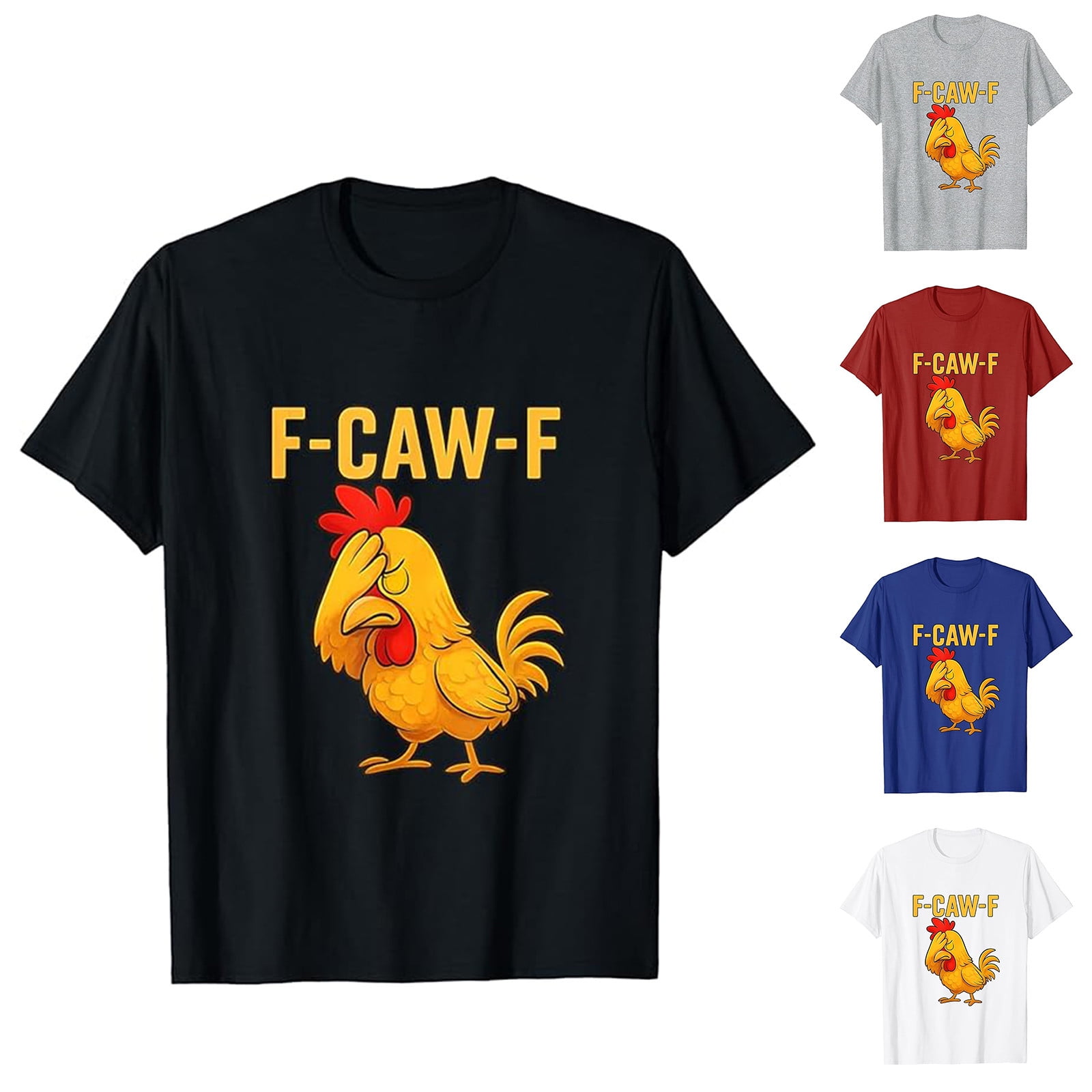 Chicken Graphic Tees Mom Cute T-Shirts Womens Short Sleeve Farm Country ...