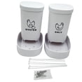 Chicken Grit And Shell Feeder Heavy Duty Plastic Construction Wide Base ...
