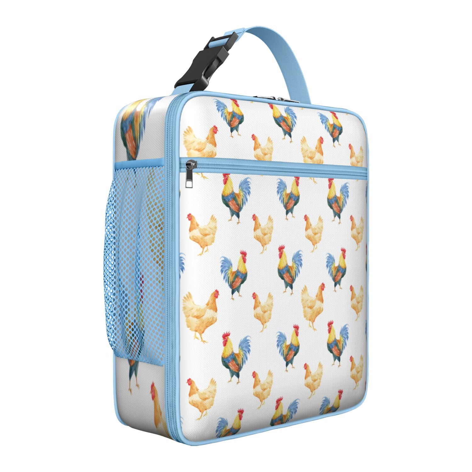 Chicken Insulated Lunch Box Teen Reusable Lunch Tote Bag Fit Most Bento ...