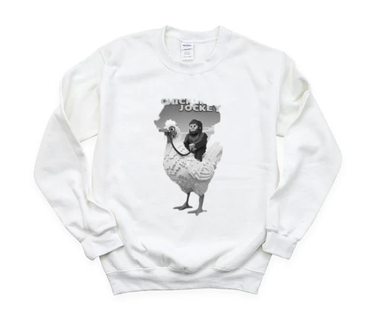 Chicken-Jockey Funny Bigfoot Riding Chicken Mythical #3 Player Cute ...