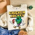 Chicken Jockey &, Game Character, Funny Boy Sweatshirt, Gamer Chicken ...