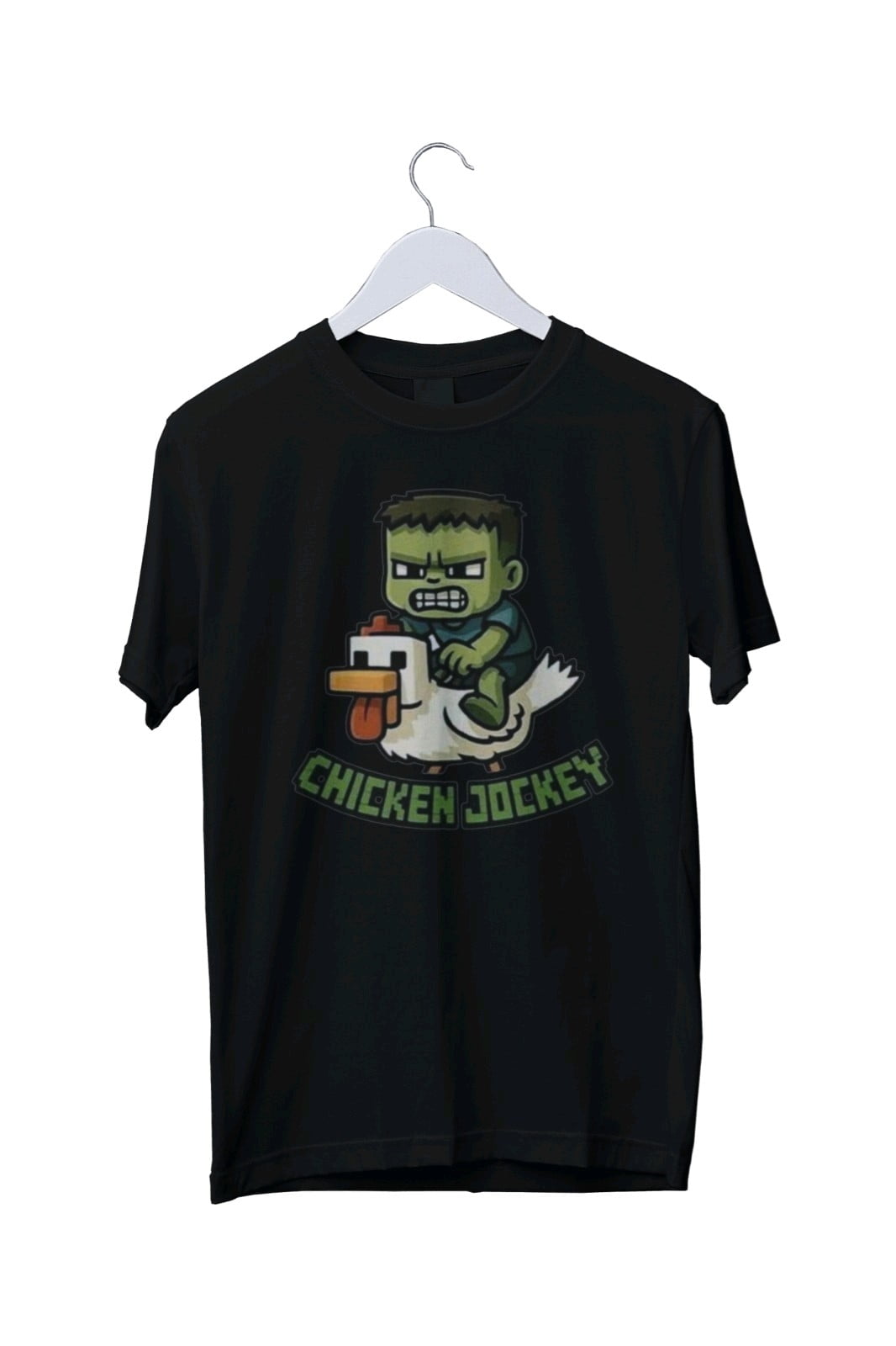 Chicken Jockey Gaming Graphic Print T-Shirt Unisex S M L XL 2 3 4 XL ...