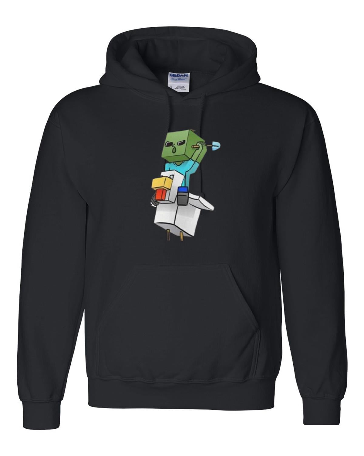 Chicken Jockey Minecraft Gamer Pixel Art Hoodie, for men & women, up to ...