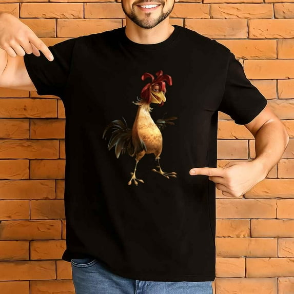 Chicken Joe Funny Cartoon Surfing Rooster Inspired Graphic T Shirt,for ...
