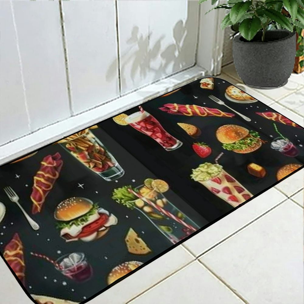 Chicken Leg Print ,Entry Mat/Garage, Patio Entrance Mat/Welcome Door ...