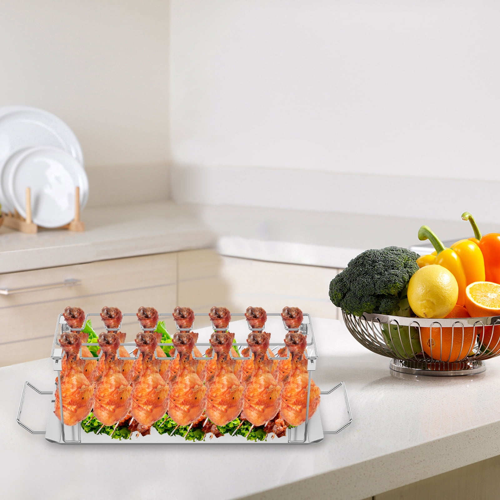 Chicken Leg Racks Sturdy Practical Drumstick Holder Roaster Easy to ...