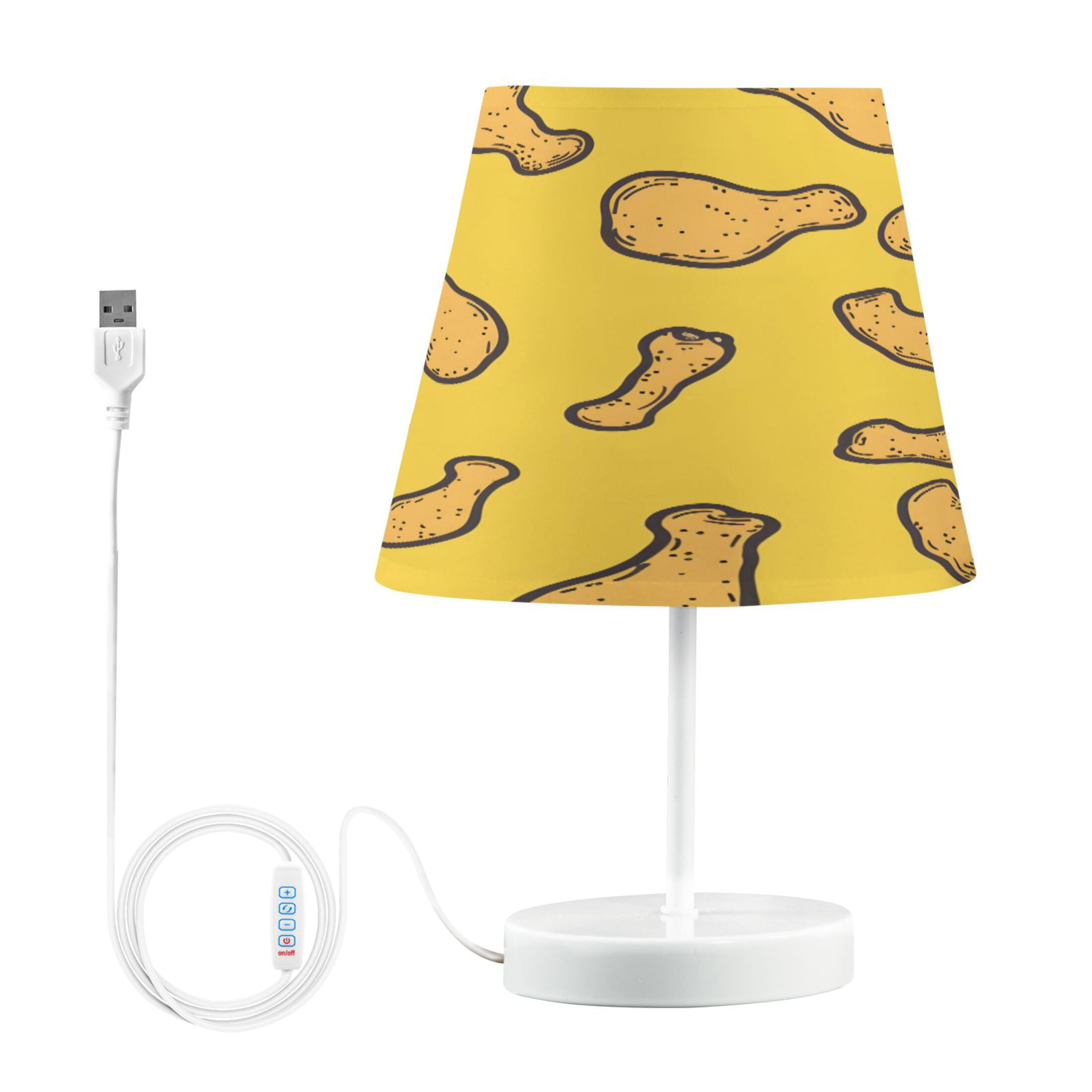 Chicken Legs Desk Lamp LED Table Nightstand Lamps with 3 Color ...