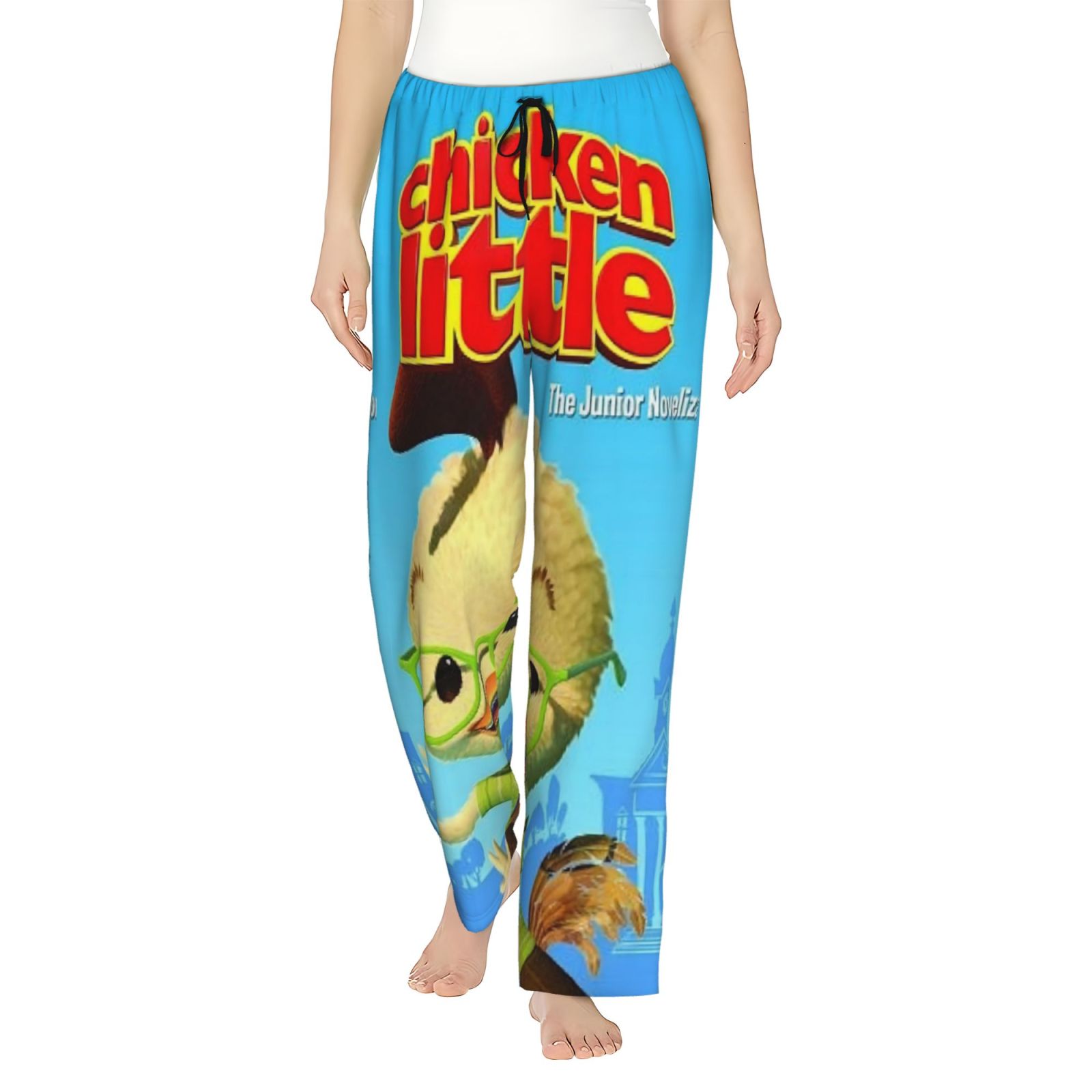 Chicken Little Unisex Home Pajamas, Stylish Casual Full Print ...