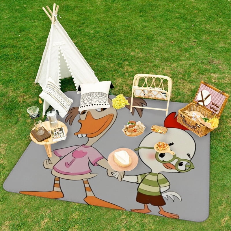 Chicken Little patterned picnic mat perfectly accompanies your every ...