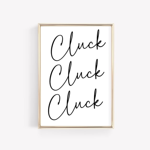 Chicken Lover Wall Art Trendy Modern Farmhouse Decor Aesthetic Funky ...