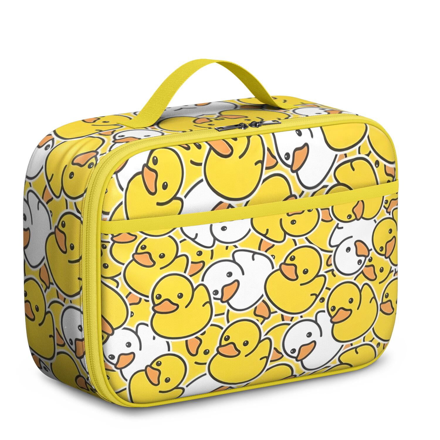 Chicken Lunch Tote – Cartoon Chick Rooster Hen Farm Insulated Lunch Bag ...