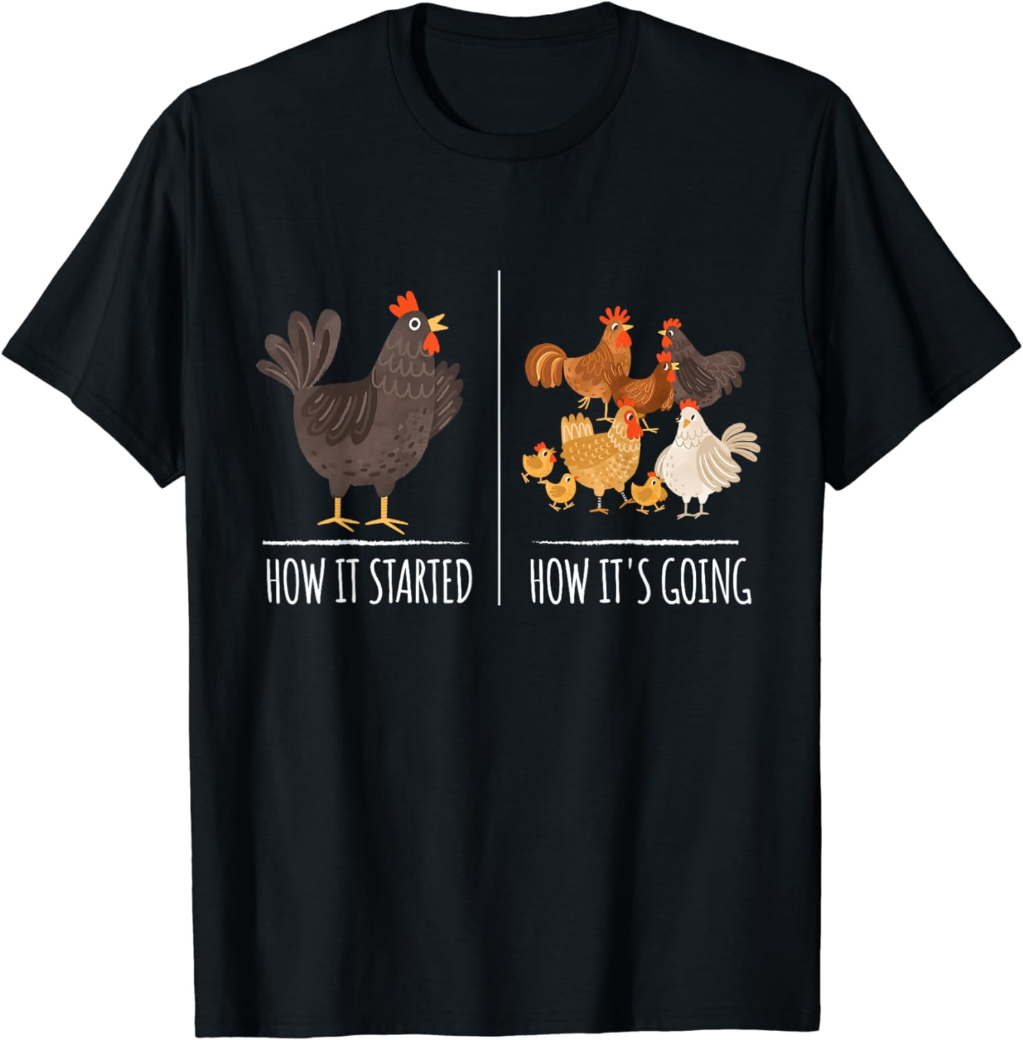 Chicken Meme Shirt Farm Hen Pun Apparel for Chicken Lovers T-Shirt ...