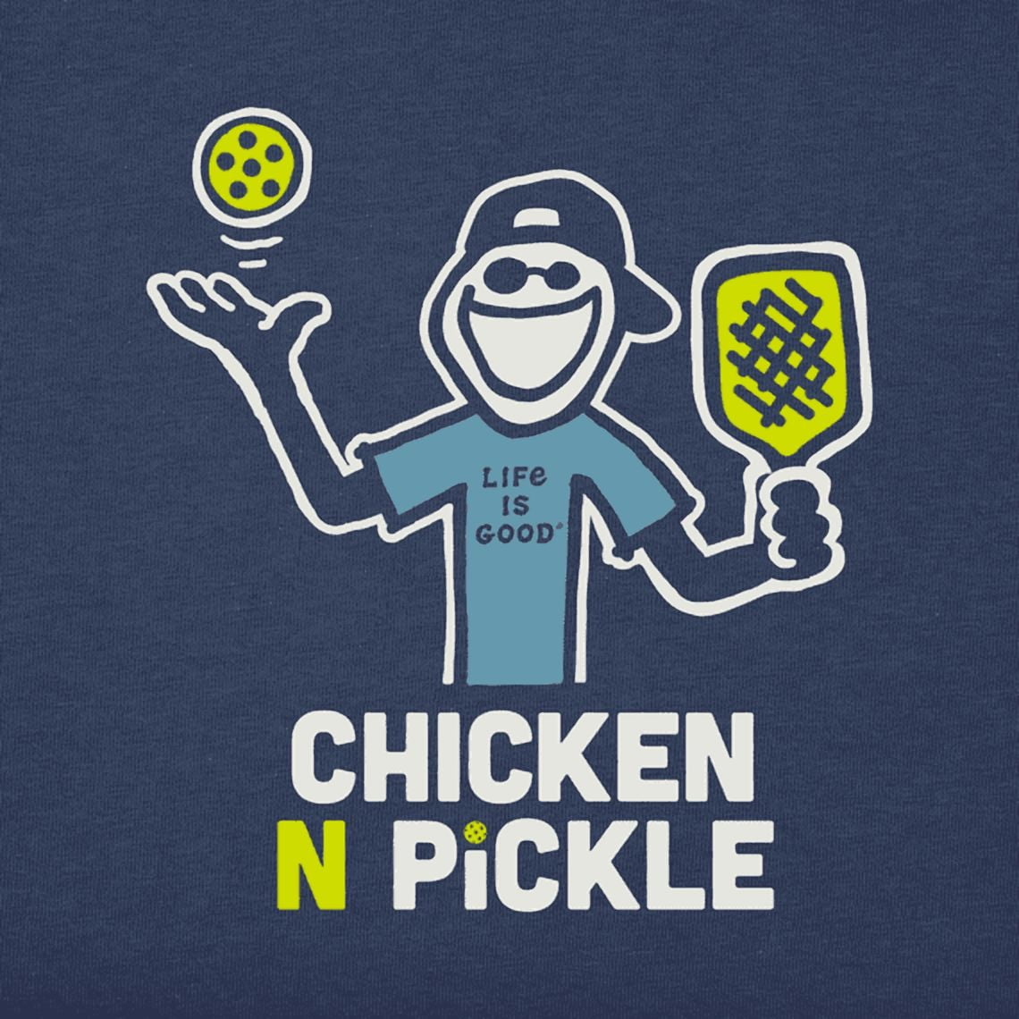 Chicken N Pickle Jake Crusher Tee - Walmart.com