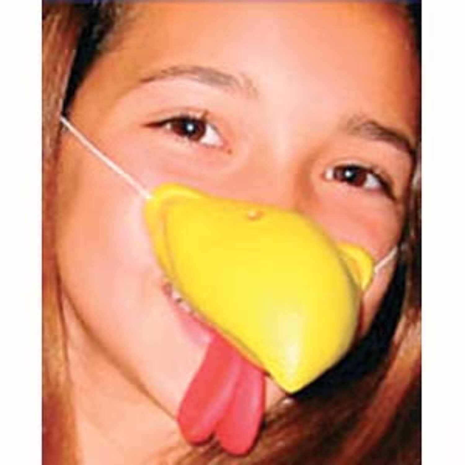 Chicken Nose Costume Generic One Size Unisex Kids Yellow Fancy Dress ...