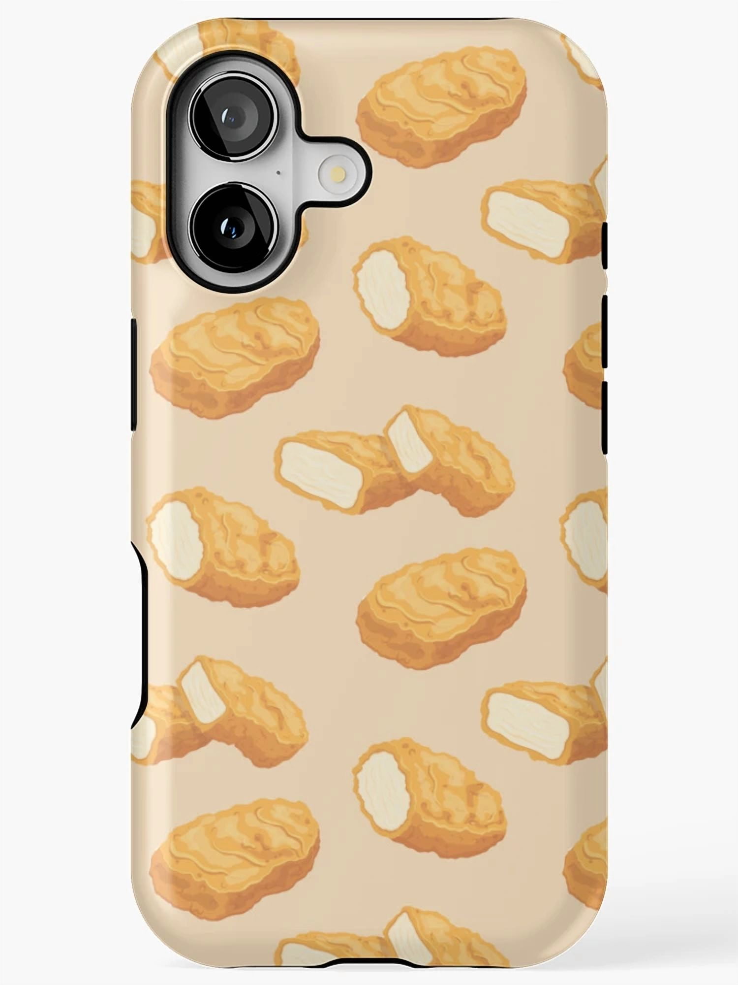 Chicken Nugget Pattern Case for 11 12 13 14 15 17 Pro Max by Lptyl ...