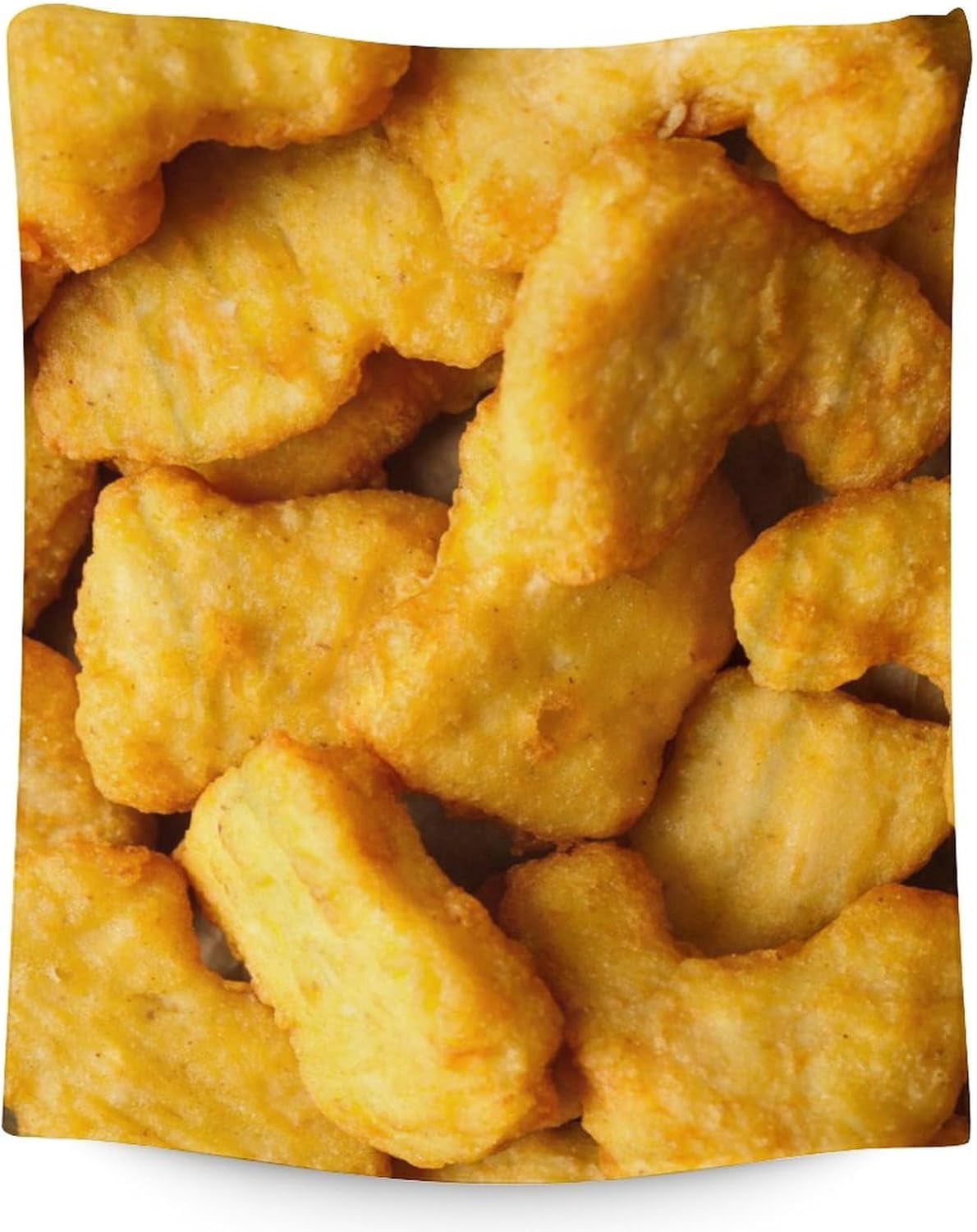 Chicken Nuggets Blanket for Kids, Adults - 60x80 Inches Twin Size ...
