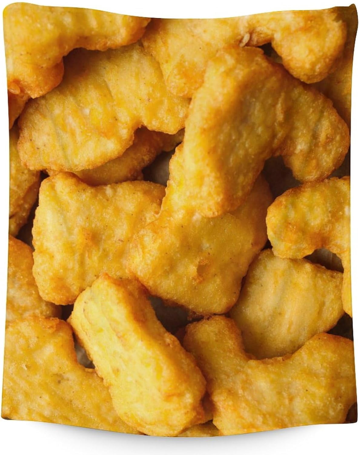 Chicken Nuggets Blanket for Kids, Adults - 50x60 Inches Throw Size ...