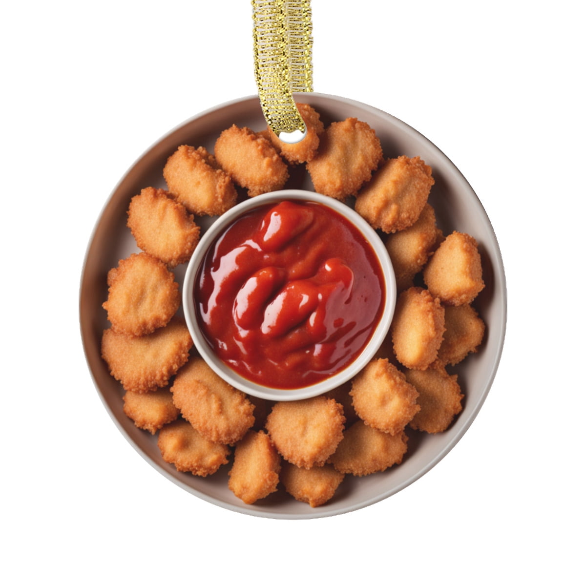 Chicken Nuggets and Ketchup Gift Fried Chicken Food Lovers Foodie ...