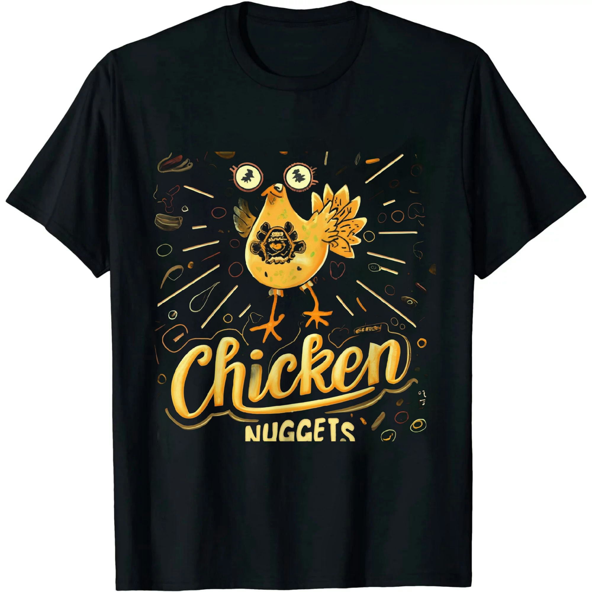 Chicken Nuggets T-Shirt 0500 - Walmart.com