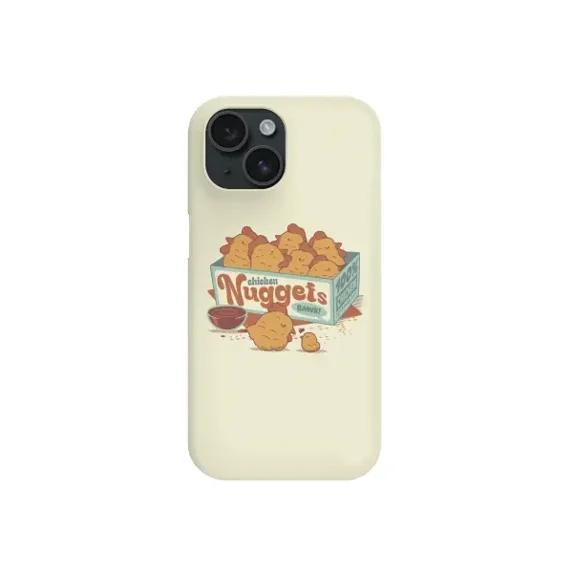 Chicken Nuggets by Tobe Fonseca Funny Phone Case for iPhone 16 15 14 13 ...