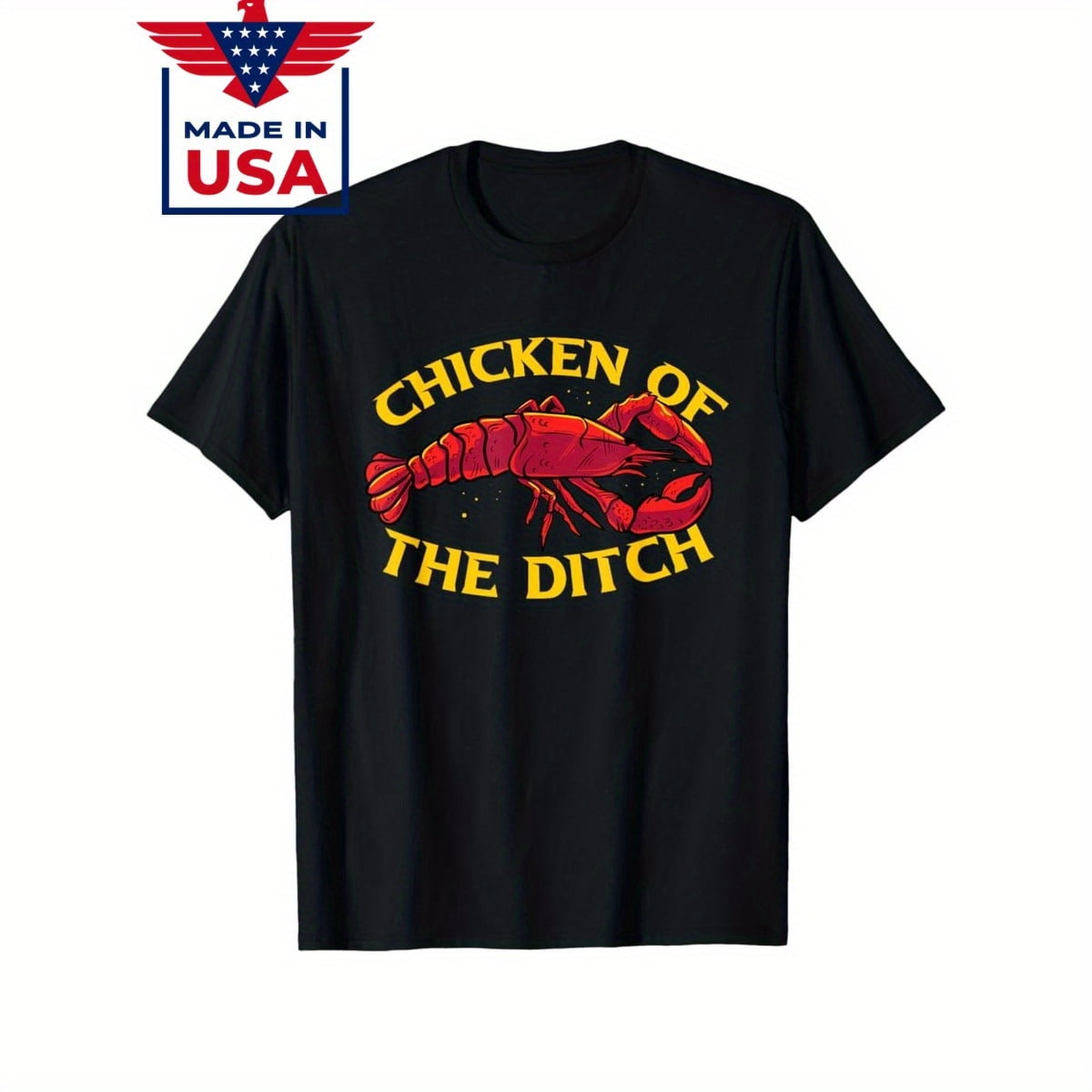 Chicken Of The Ditch Freshwater Cajun Party Boil Master T Shirt ...