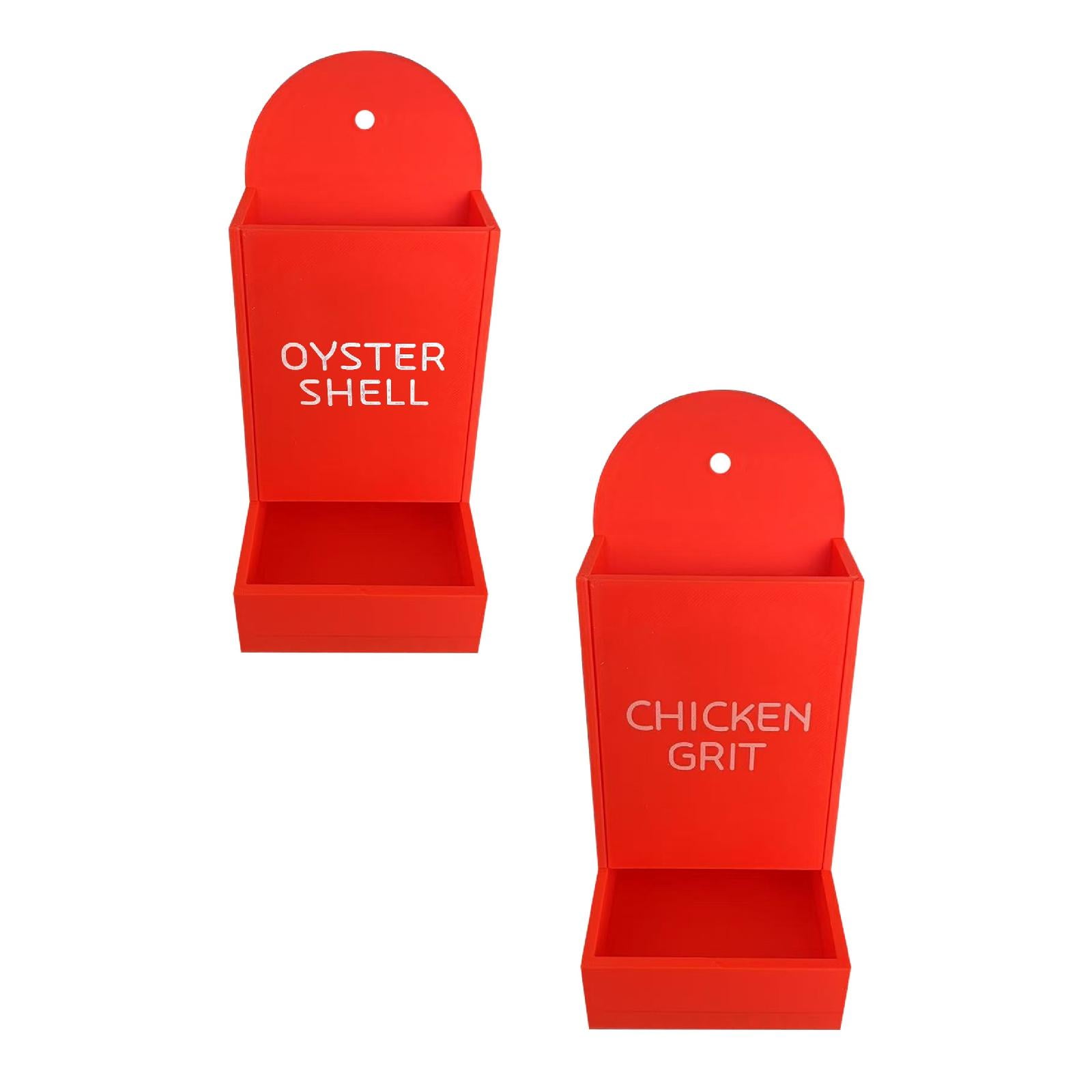 Chicken Oyster Shell and Grit Feeder, 2025 New Hanging Chicken Feeder ...